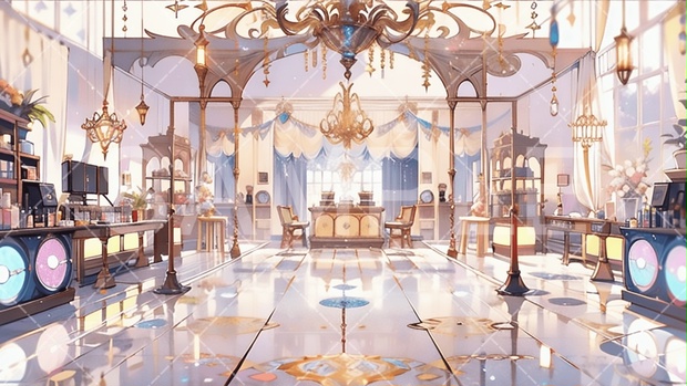 【背景素材】室内・屋内3種（ファンタジー系）[217] - スタジオ テラ - BOOTH