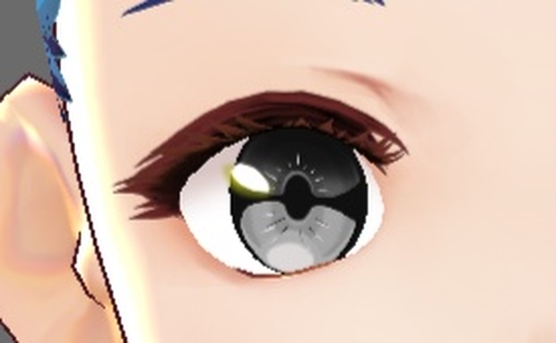 [Vroid] Simple Eye Texture - Free, Recolorable - islandkuma - BOOTH
