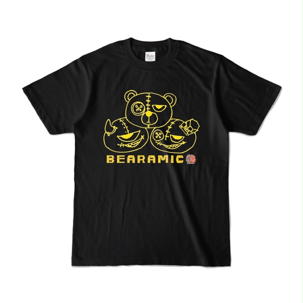 BEARAMIC Tシャツ Type B 黄 - Kcraft AIart Store - BOOTH