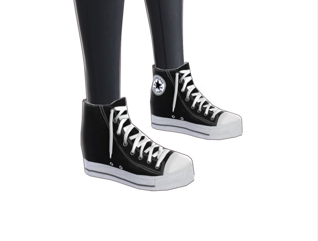 Shoes Converse vroid - MisterioTk - BOOTH