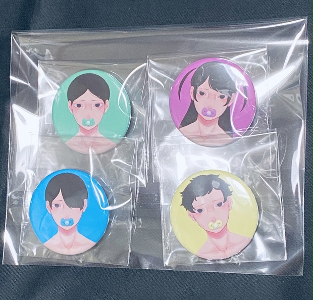 缶バッジ セット - gyomoku - BOOTH