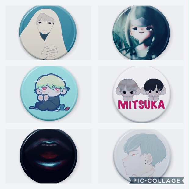 缶バッジ - gyomoku - BOOTH