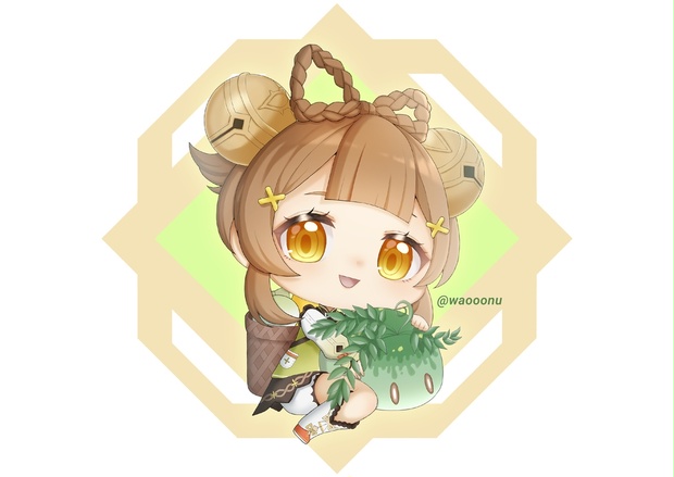 【ヨォーヨ】アクリルキーホルダー - Snowolf - BOOTH