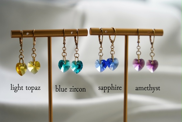 クリスタルハートの耳飾り - No.9 = BOOTH支店 = - BOOTH