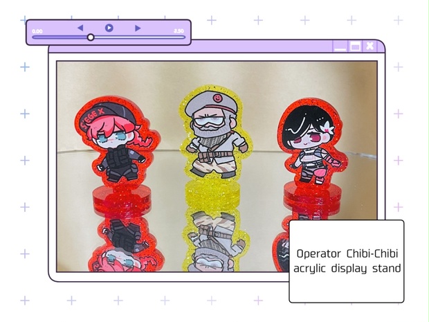 Chibi-Chibi acrylic stand - 【A4TH】 - BOOTH