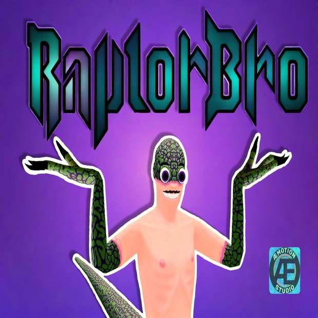 Raptor Bro - VRChat Ready Avatar #1 - aemotionstudio - BOOTH