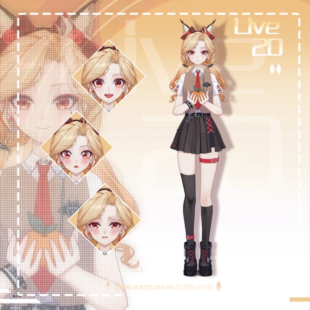 【Live2D】【VTS対応】ネコ少女 - 狸狸ニャン舎 - BOOTH