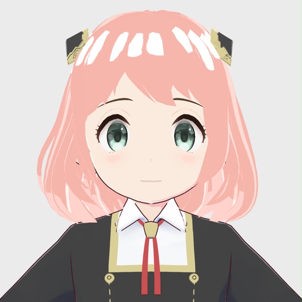 アーニャ・フォージャー / Anya Forger Vroid Character Uniform Outfit - tokonamikaze ...