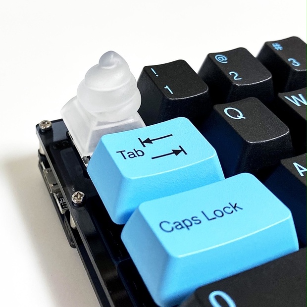 clear poop keytop - kmgt keytop - BOOTH