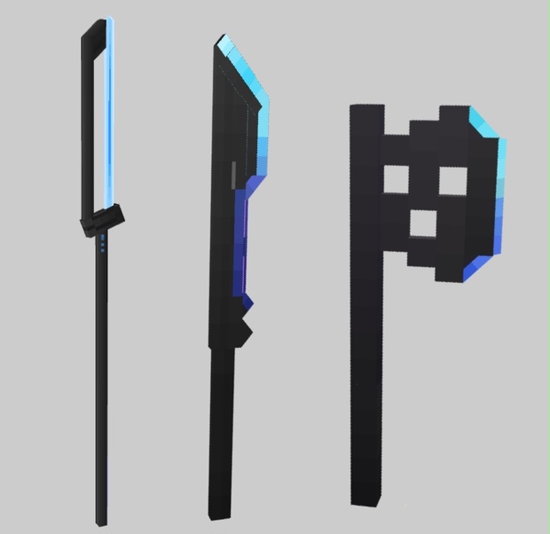 【Minecraft 1.19.2】武器追加MOD,Lcb装備セット ver.0.0.1 - NELLNELU ModBox - BOOTH