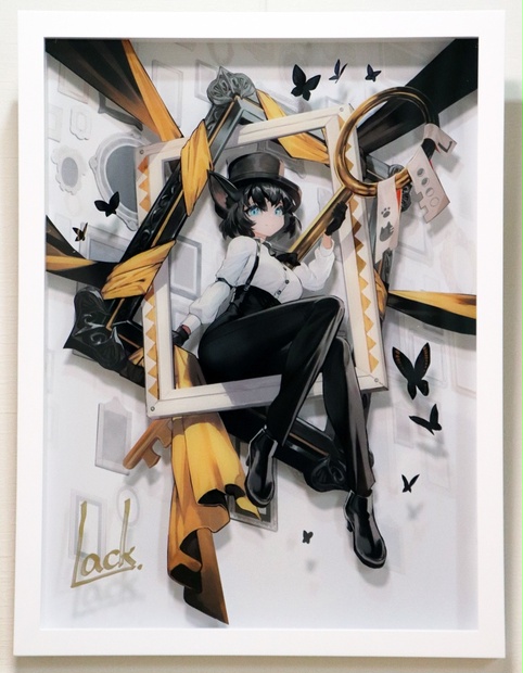 lack FRAME【受注生産】 - ILLUST GALLERY TOLALA - BOOTH