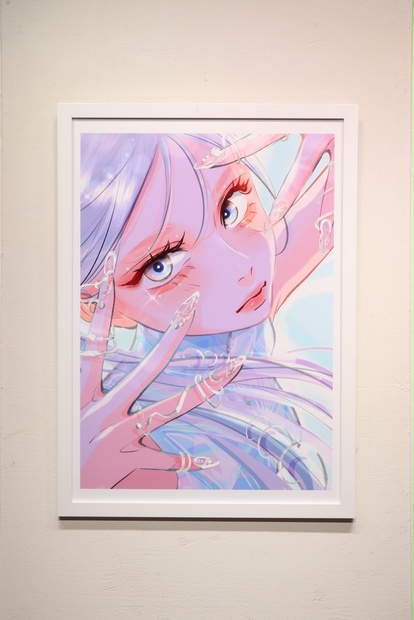 複製原画 額付 kakimaku 【受注生産】 - ILLUST GALLERY TOLALA - BOOTH