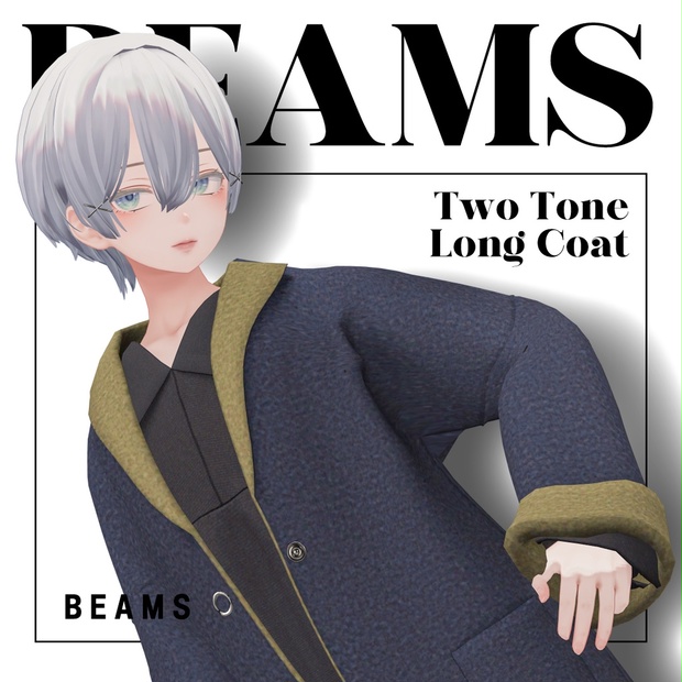 Demi-Luxe BEAMS ツートン ロングコート | BEAMS - BEAMS - BOOTH