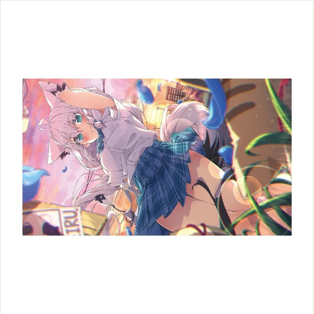 「フブキ」プレイマット【C106新作】 - 路地裏同盟 - BOOTH