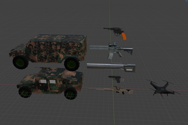 Weapon Pack vol.1 - indiesyms - BOOTH