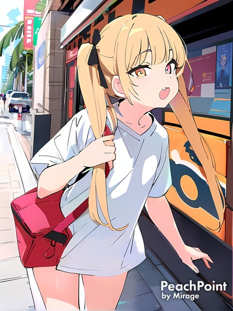 【101枚】Peach Point Characters 櫻木マリー イラスト集 Vol.2 - PeachPoint Shop - BOOTH