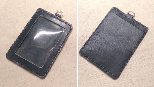 シンプルレザーパスケース型紙 - kakko-kari - BOOTH