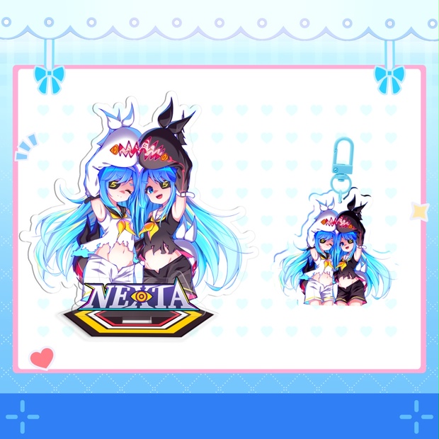 SDVX NEXTA Near&Noah アクリルスタンド/アクリルキーホルダー - Tsubakiの🧣 - BOOTH