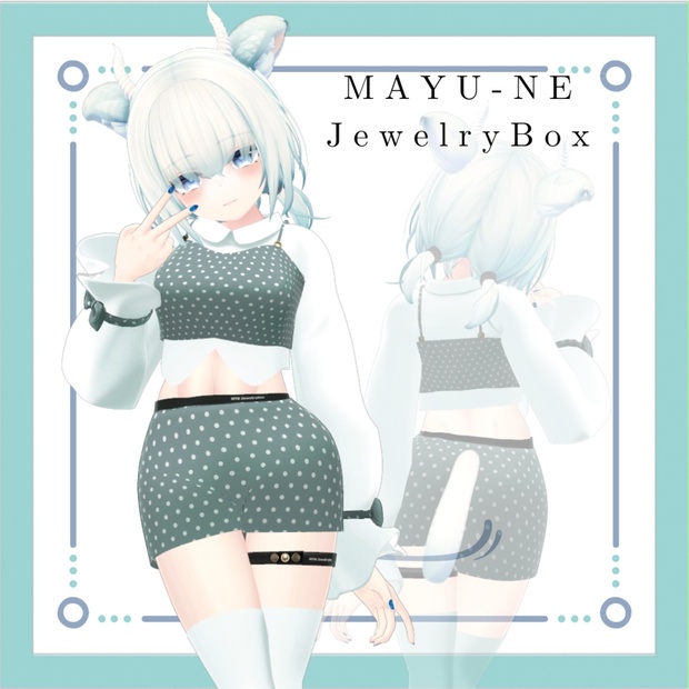 【梅雨(TSUYU)】クロップドツーピース REMAKE - MAYU-NE JewelryBox - BOOTH