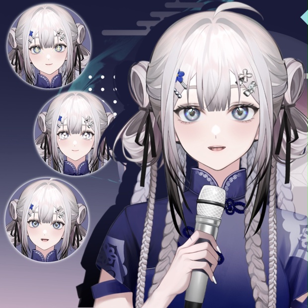 【Vtuber向け】【live2d モデル】【Vts】中华娘Chinese girl - 柚子呀百货商店 - BOOTH