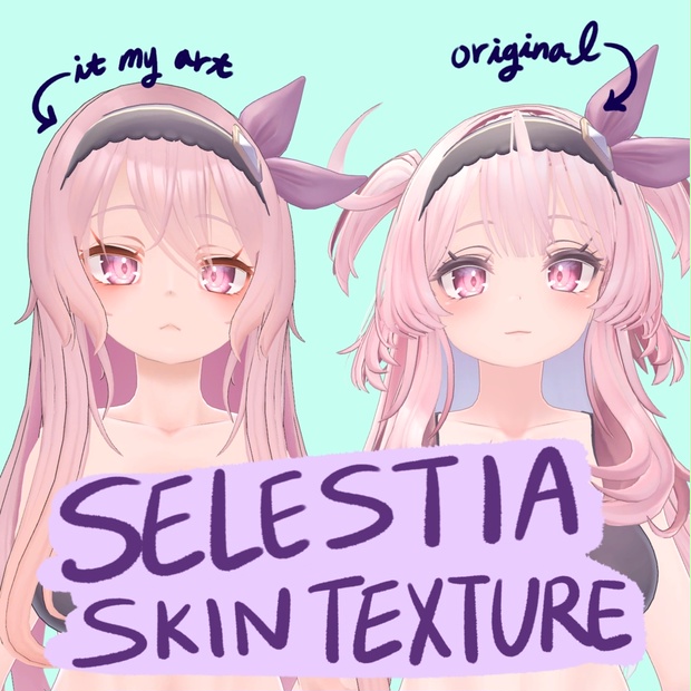 SELESTIA Skin Texture - Wolf Garden - BOOTH