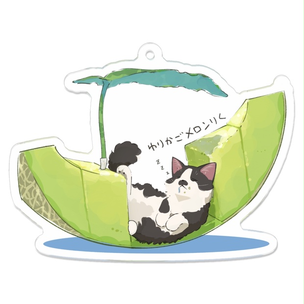 りく_ゆりかごメロン - だいこくのねこ絵屋さん - BOOTH