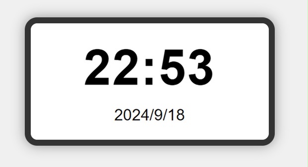 配信者向けシンプルな時計！OBS等の配信ソフトでぜひ！！ - しとちゃのおへや！！ - BOOTH