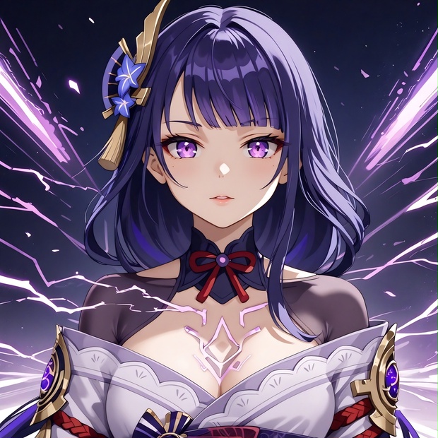 Raiden Shogun (4k) - wetnoodle - BOOTH