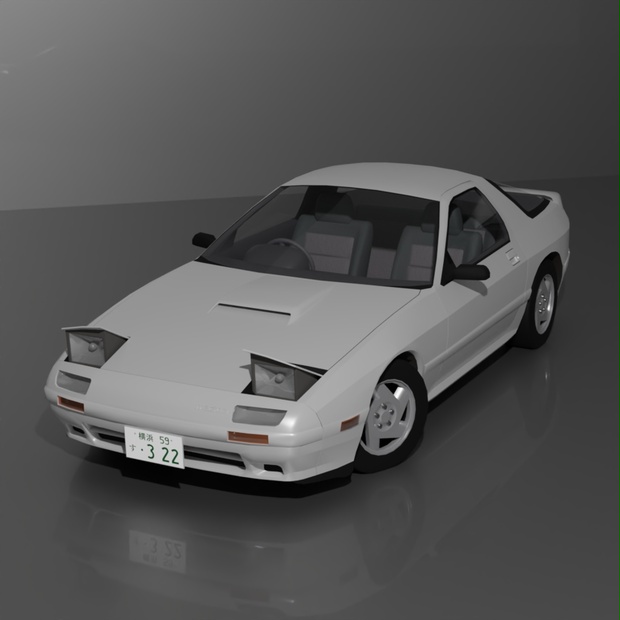 RX-7 FC3S - クルマヤシキ - BOOTH