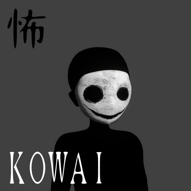 【3Dお面モデル】KOWAI - kkrimn - BOOTH
