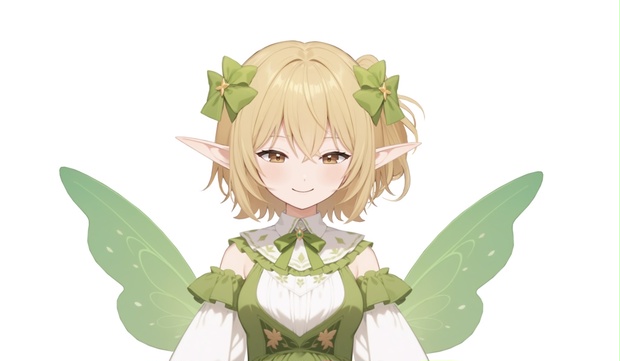 【限定一点】緑のエルフ | green elf【live2dモデル/live2d model】 - enximadesign - BOOTH