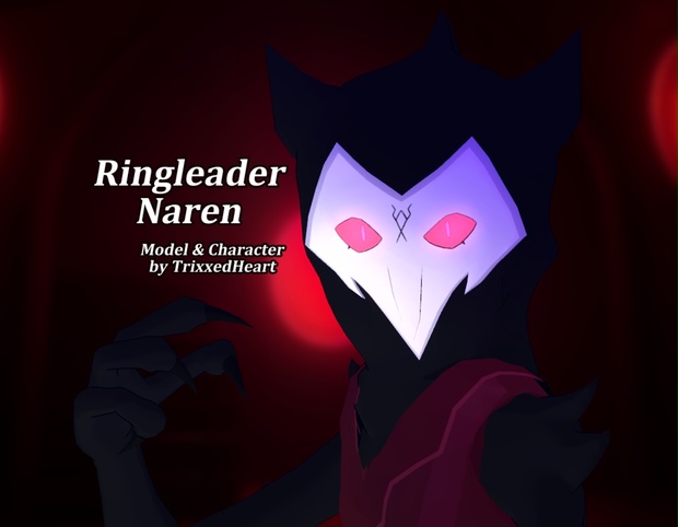 Ringleader Naren | VRChat Avatar PC+Quest - Suit of Hearts - BOOTH
