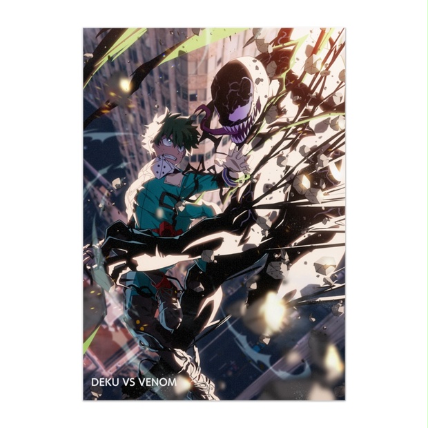 DEKU VS VENOM -POSTER- - MYU Official Store - BOOTH