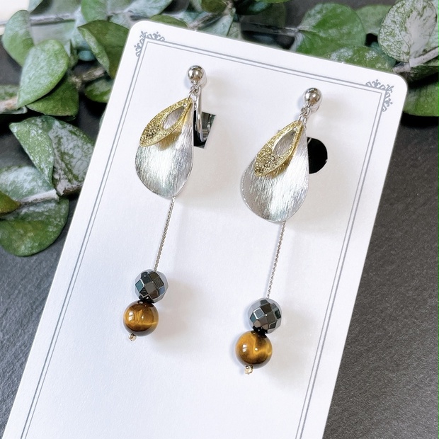 jikuin×arima イメージイヤリング - KADO_handmade - BOOTH