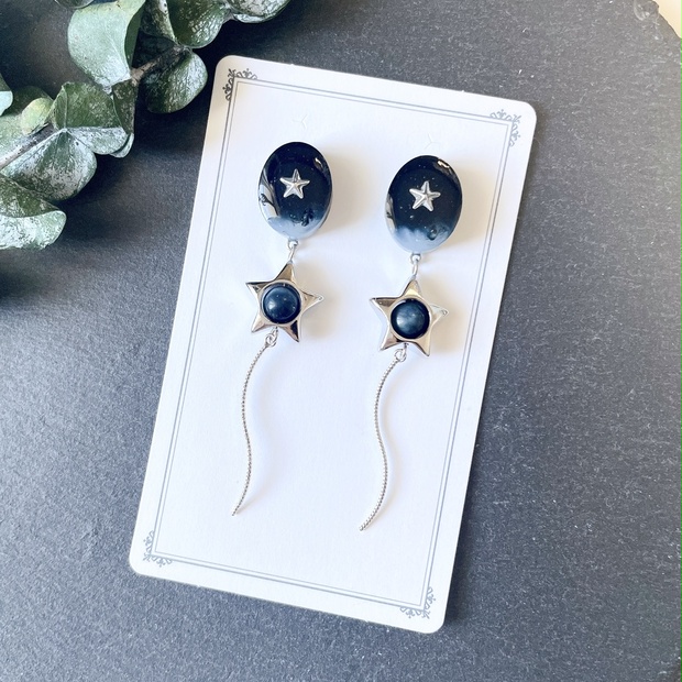 yuuenchi_1 イヤリング(ピアス変更可) - KADO_handmade - BOOTH