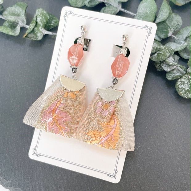 masamune_bopイヤリング（ピアス変更可） - KADO_handmade - BOOTH