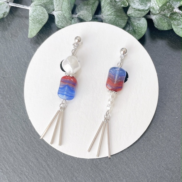 doudai イヤリング（ピアス変更可） - KADO_handmade - BOOTH