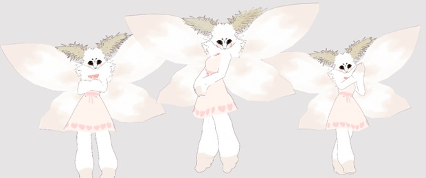 Moth vtuber - Barbatus store - BOOTH