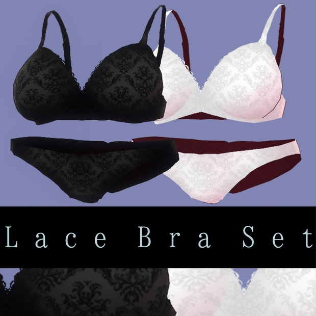 [Vroid] Lace Underwear - Moving Shop ! - BOOTH