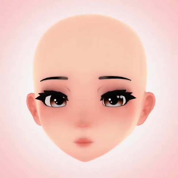 Kofi Head [ARKit / Perfect Sync Compatible, VRChat Ready] - GabSith - BOOTH