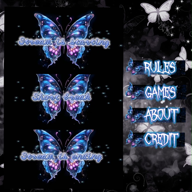 FREE! Animated Twitch Screen/Pannels and Banner (Thank you for over 600 ...