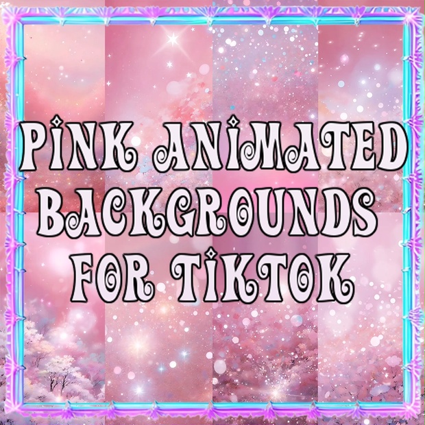 Pink animated backgrounds for TikTok (looped) - Seighcho - BOOTH