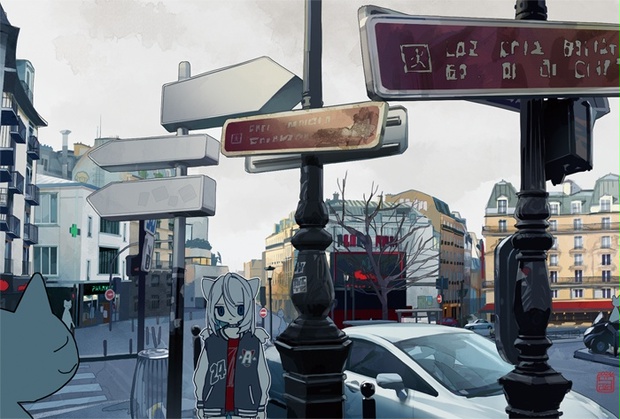 3D POSTCARD -ARC- - （A） - BOOTH