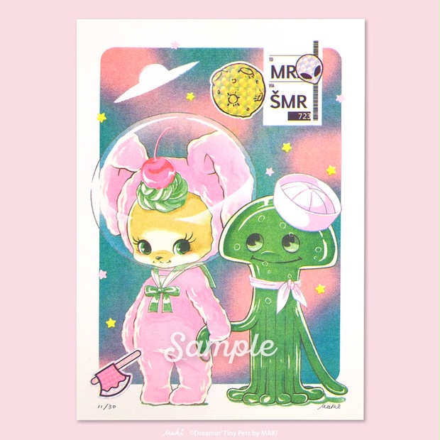 [A4] リソグラフ / Jelly Encount - Dreamin' Tiny Pets by MAKI - BOOTH