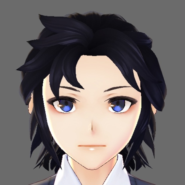 [VRoid] 無料 FREE: Half Up Hair Preset - skullstho - BOOTH