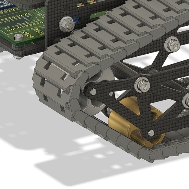 【3Dプリンタ用モデル】キャタピラ（クローラー） - imo Lab. - BOOTH
