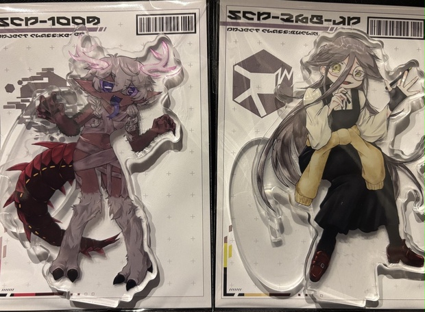 SCP擬人化アクリルスタンド - 鯖るま - BOOTH