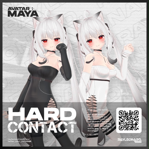Maya Hard Contact - 舞夜 【ハードコンタクト】 - Rayleonard - BOOTH