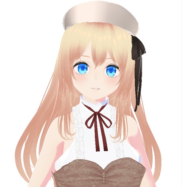 /夏向けおねえさん/ / VRM / 3d / free / - teoteome - BOOTH