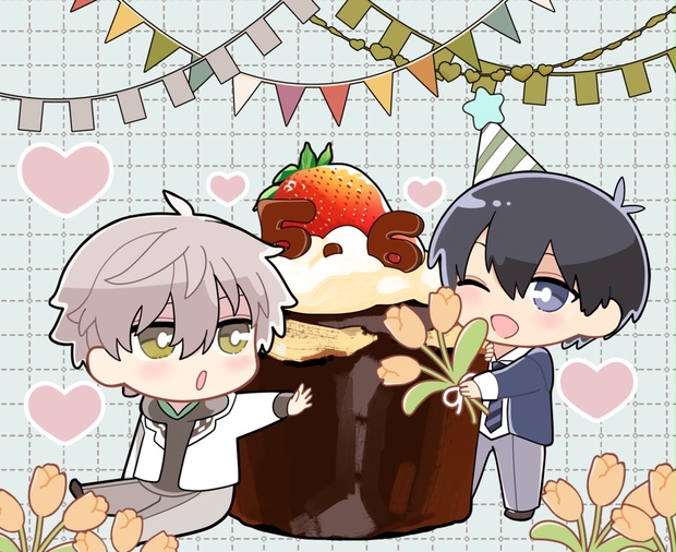 ngis 凪×潔 マグネットシート - roro shop - BOOTH